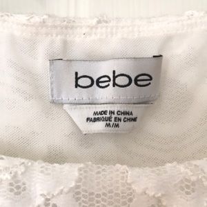 bebe | Dresses | Little White Bebe Cocktail Dress | Poshmark